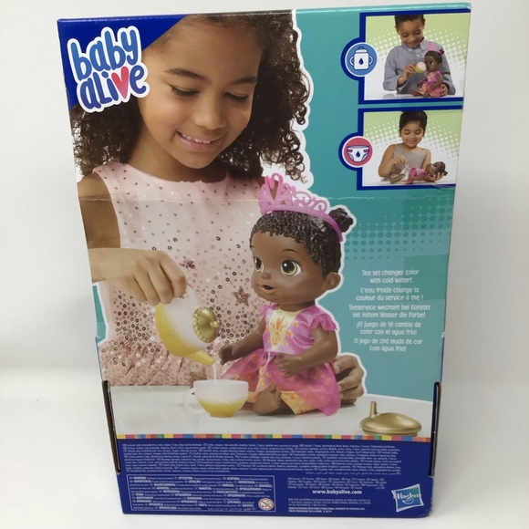 Hasbro | Toys | Baby Alive Tea N Sparkles Baby And Changing Tea Party ...